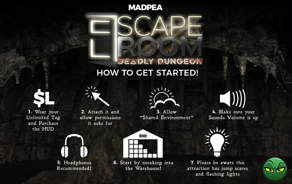 Escape the Deadly Dungeon – How to Play – MadPea